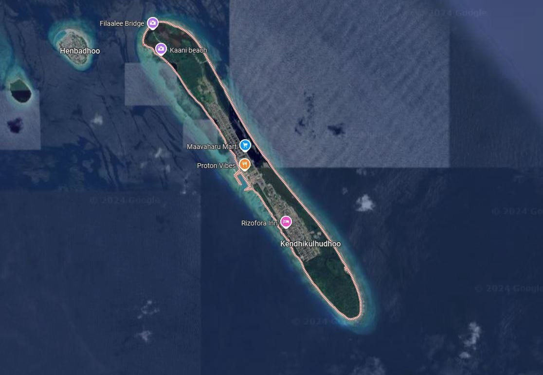 Noonu Kendhikulhudhoo Maldives